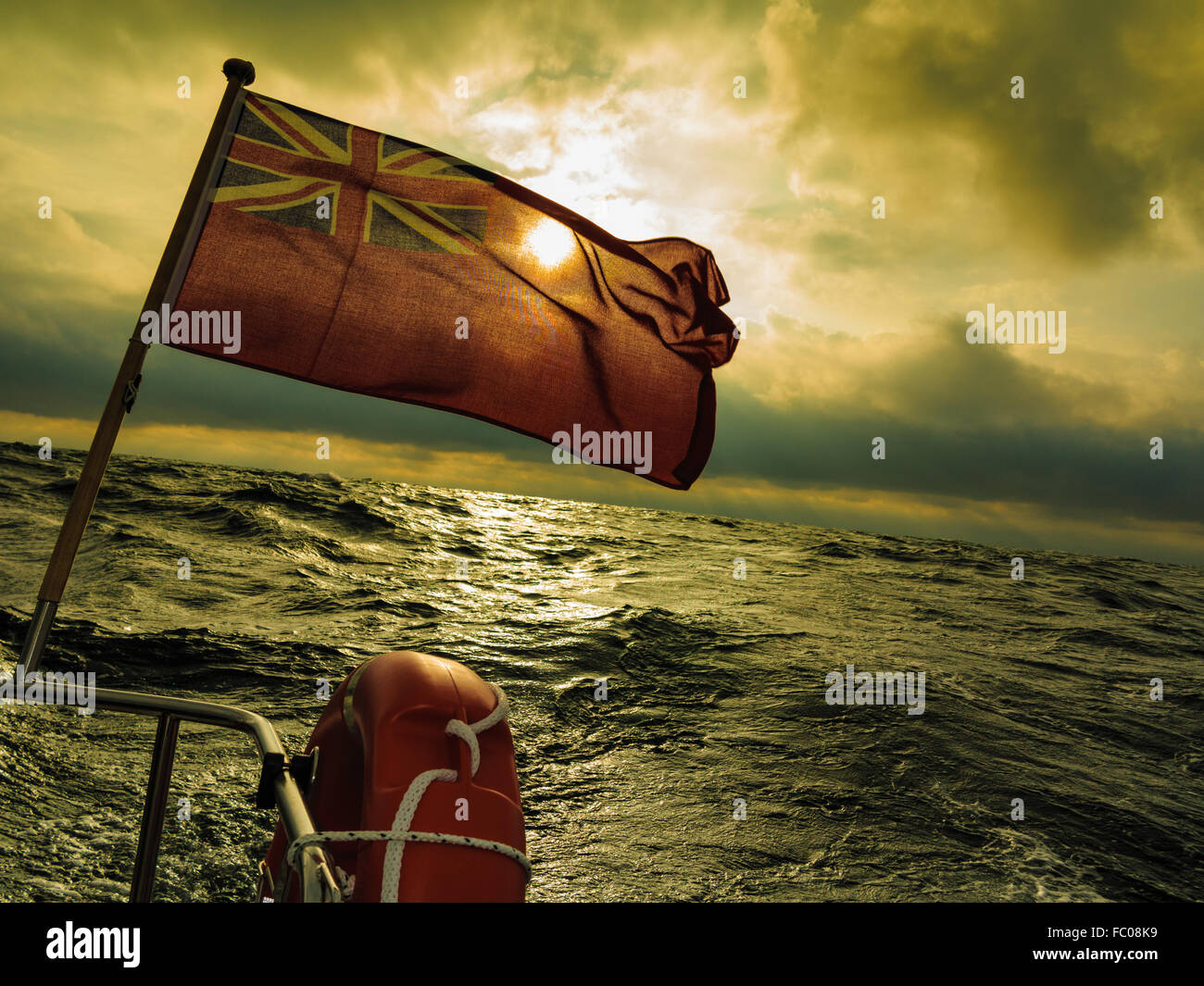 Flag flown hi-res stock photography and images - Alamy