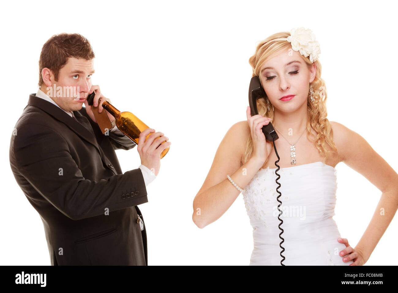 Angry bride Cut Out Stock Images & Pictures - Alamy