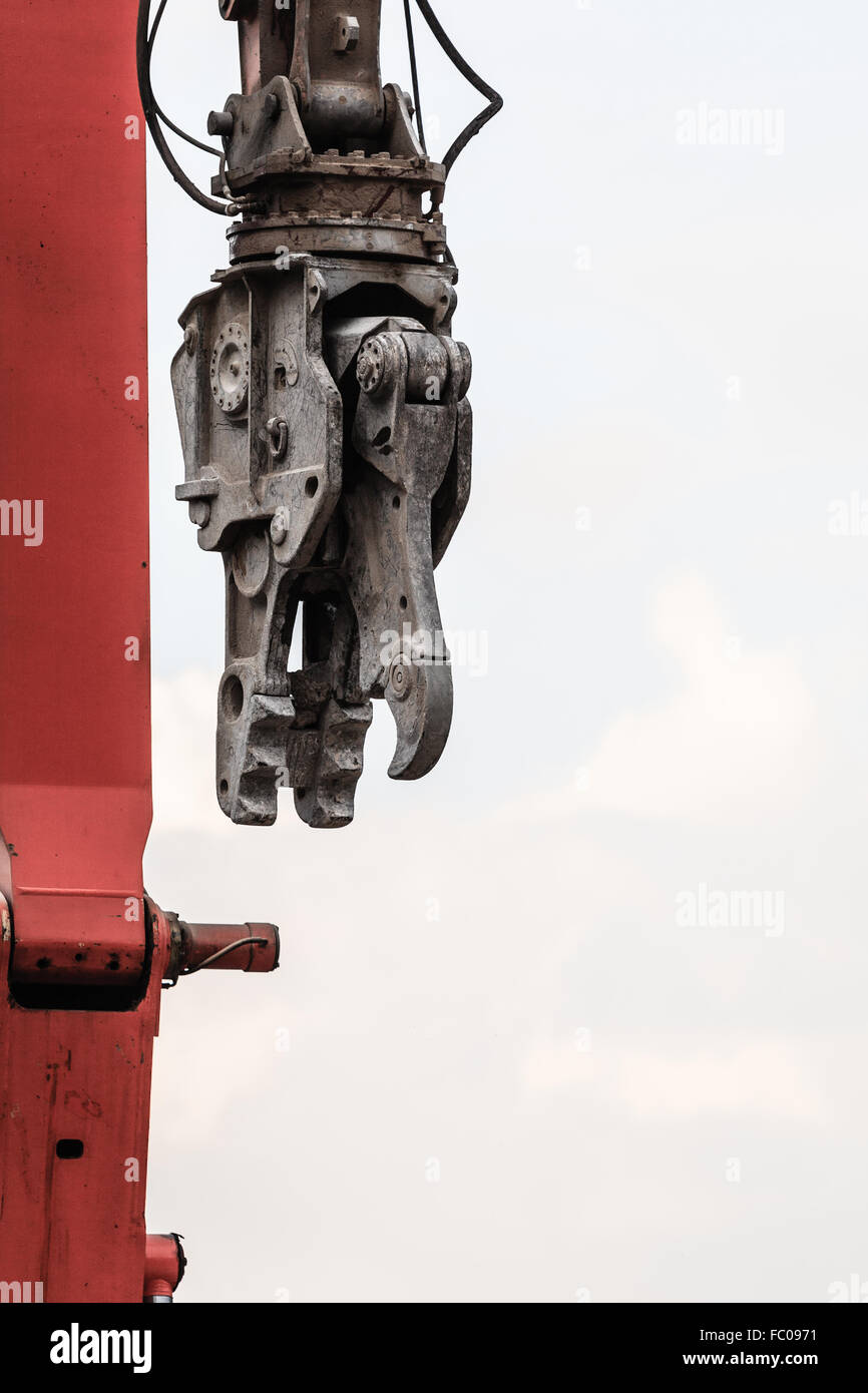 Demolition crane hi-res stock photography and images - Alamy