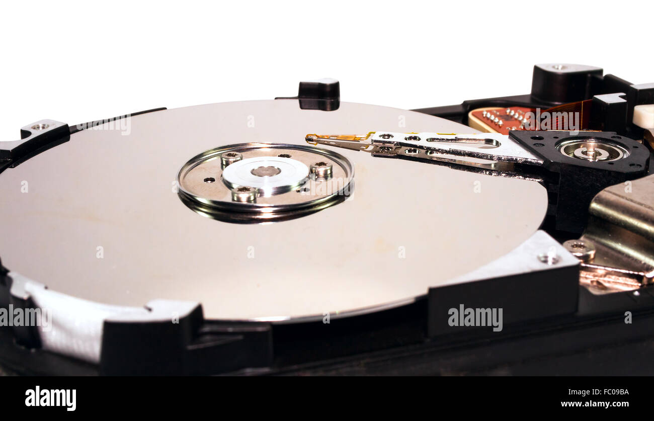Opened hard disk Stock Photo - Alamy Opened hard disk Stock Photo - Alamy