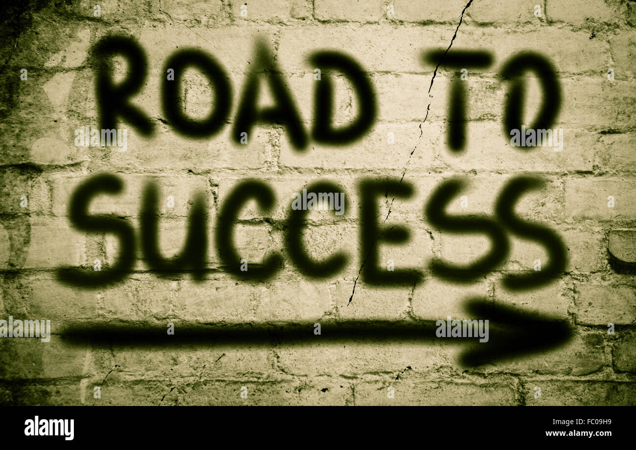Business success road map hi-res stock photography and images - Alamy