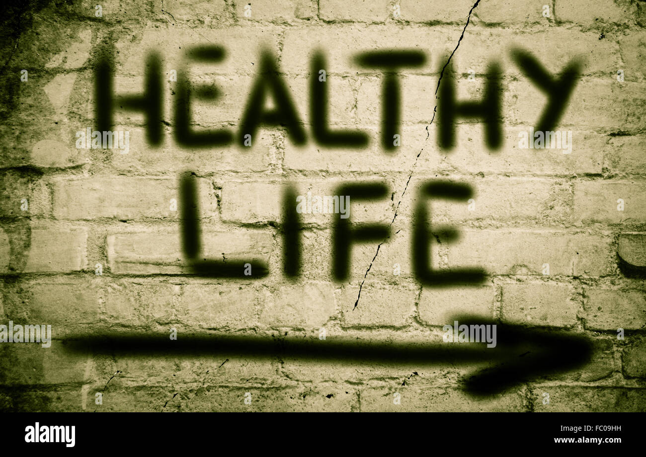 Healthy Life Concept Stock Photo - Alamy