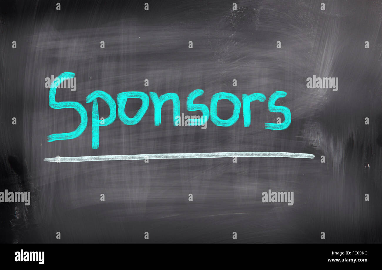 With his sponsors hi-res stock photography and images - Alamy