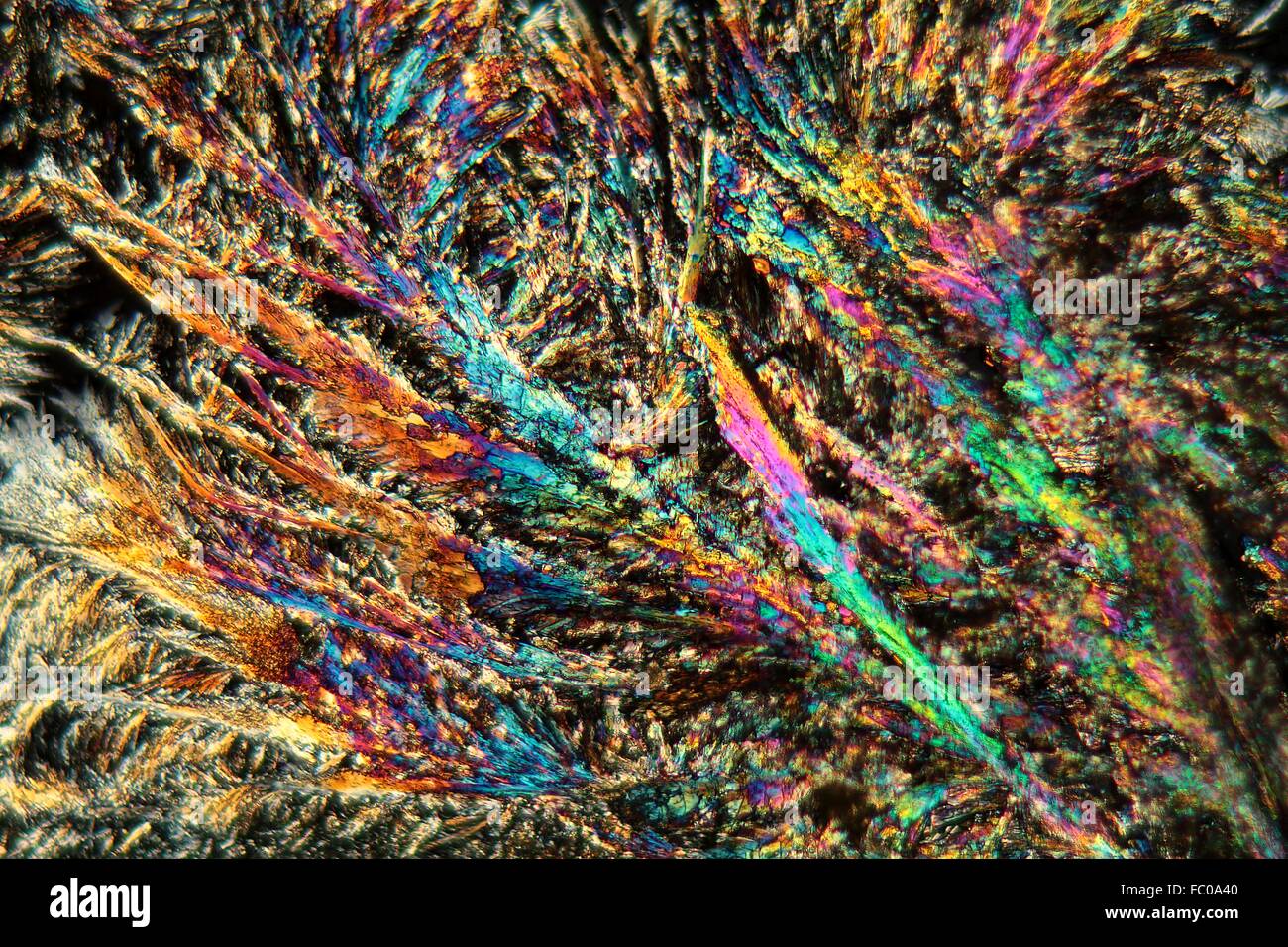 Medicine under the microscope - Nystatin Stock Photo - Alamy