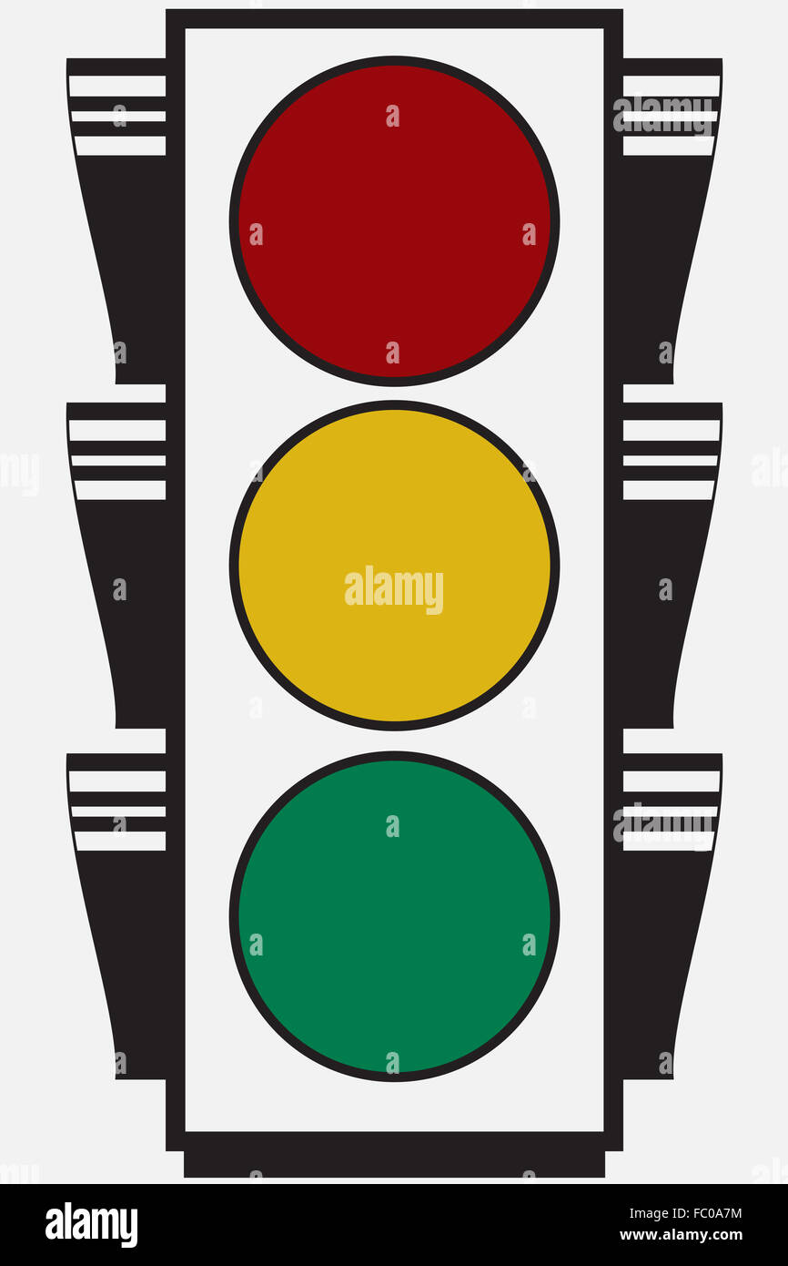 Traffic light three lights hi-res stock photography and images - Alamy