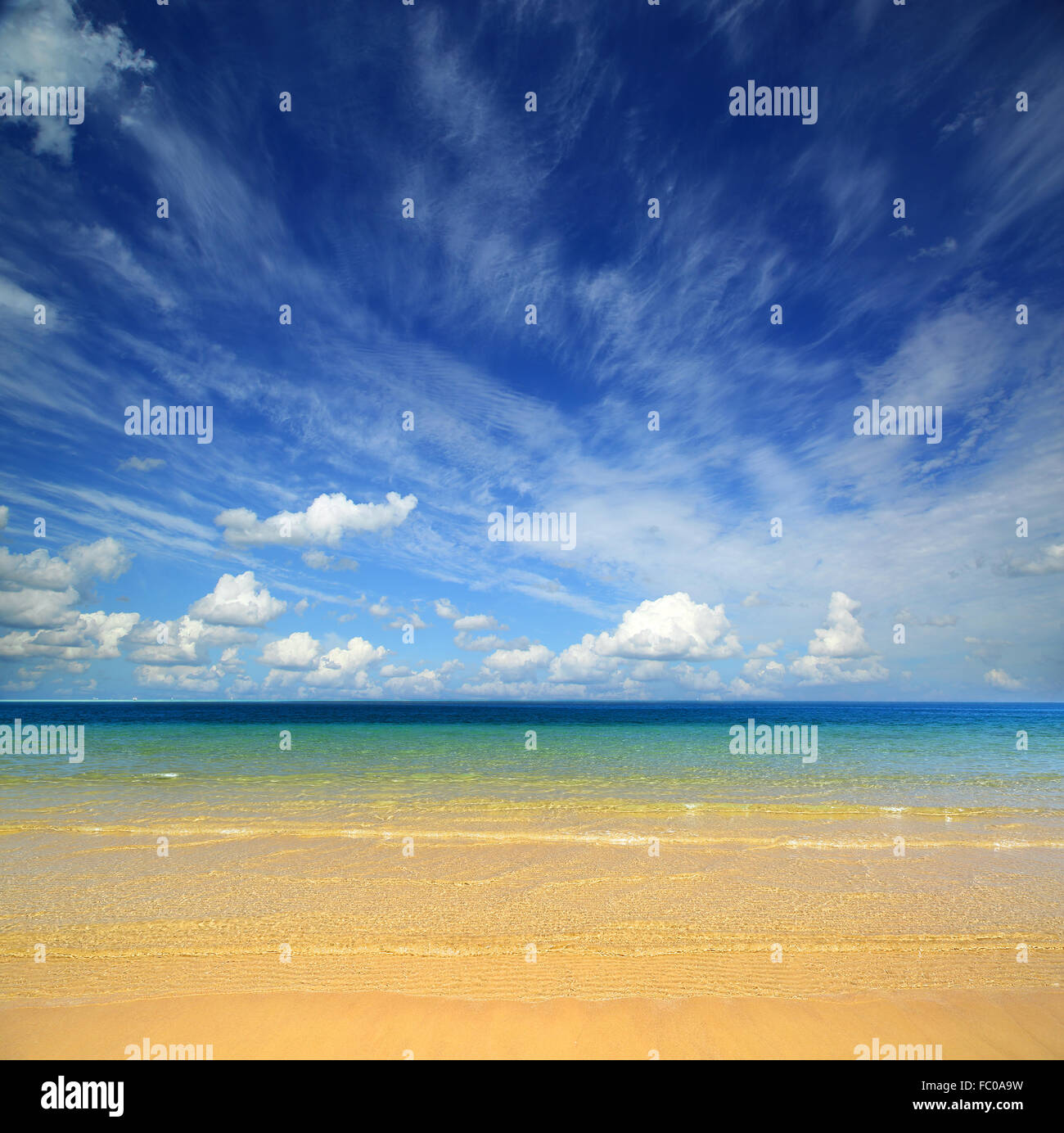 Gold and blue landscape hi-res stock photography and images - Alamy
