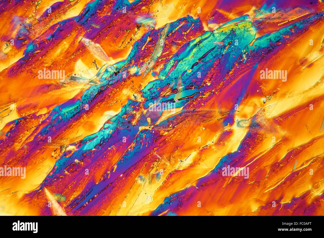 Potassium Hydroxide under the Microscope Stock Photo - Alamy