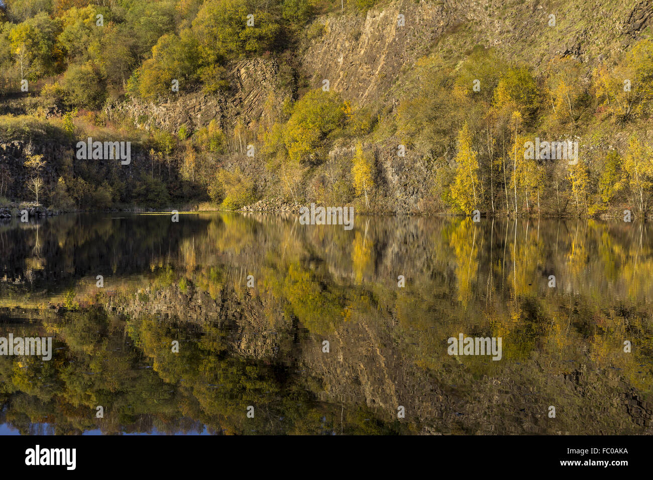 Smooth as a mirror Stock Photo - Alamy