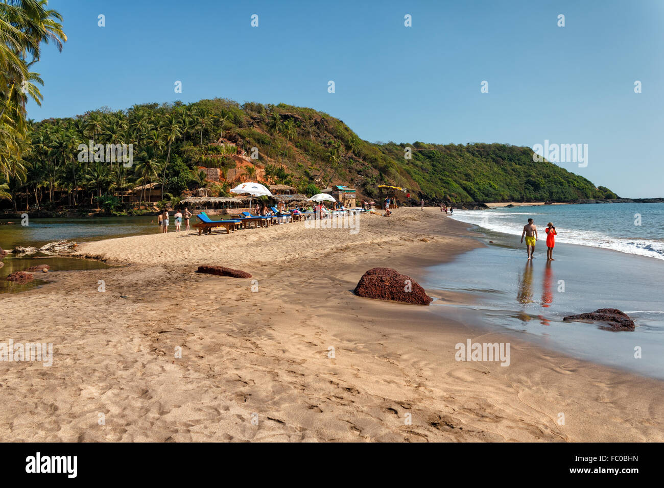 Cola beach goa hi-res stock photography and images - Alamy