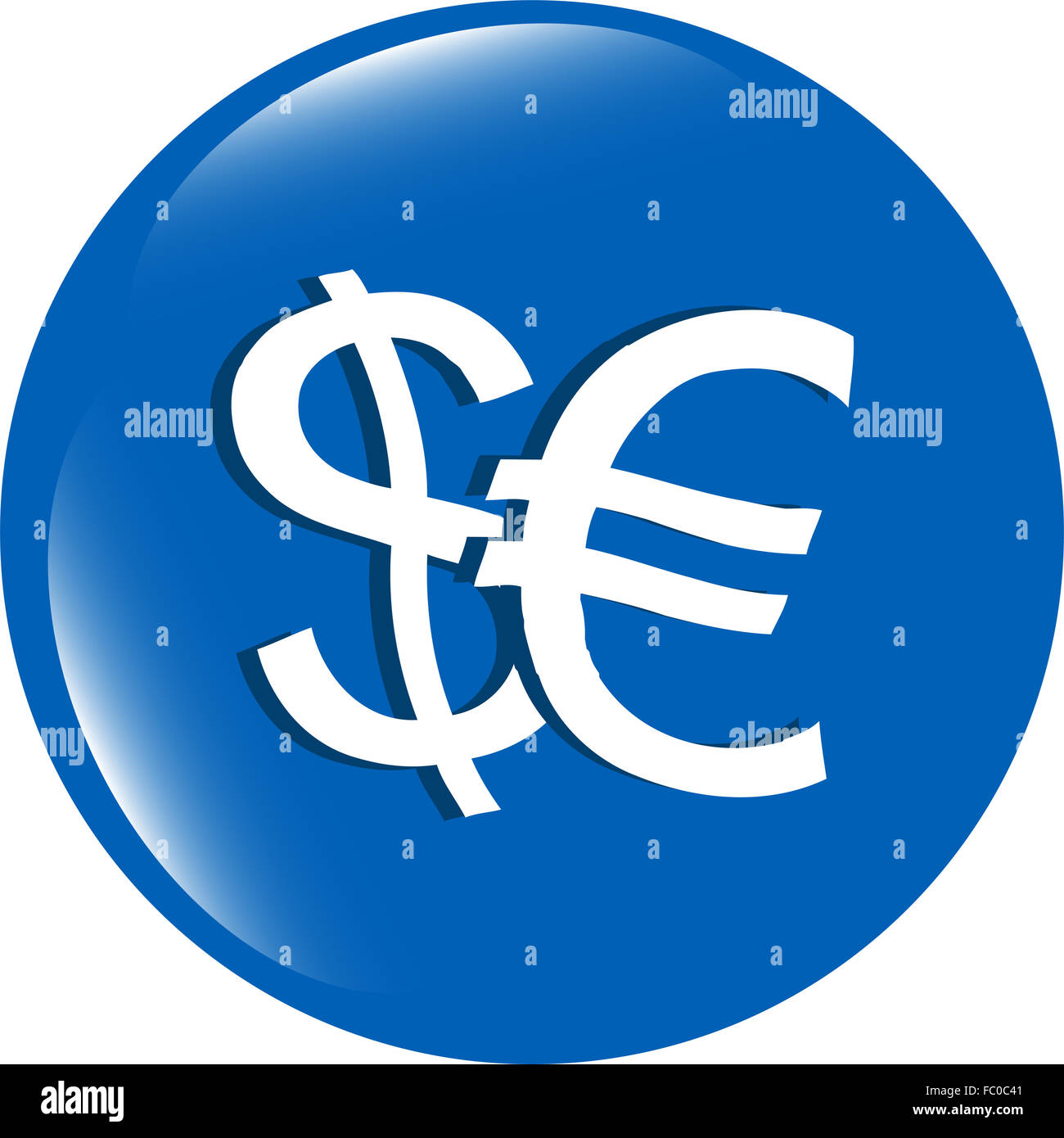 button money sign, icon isolated on white Stock Photo - Alamy