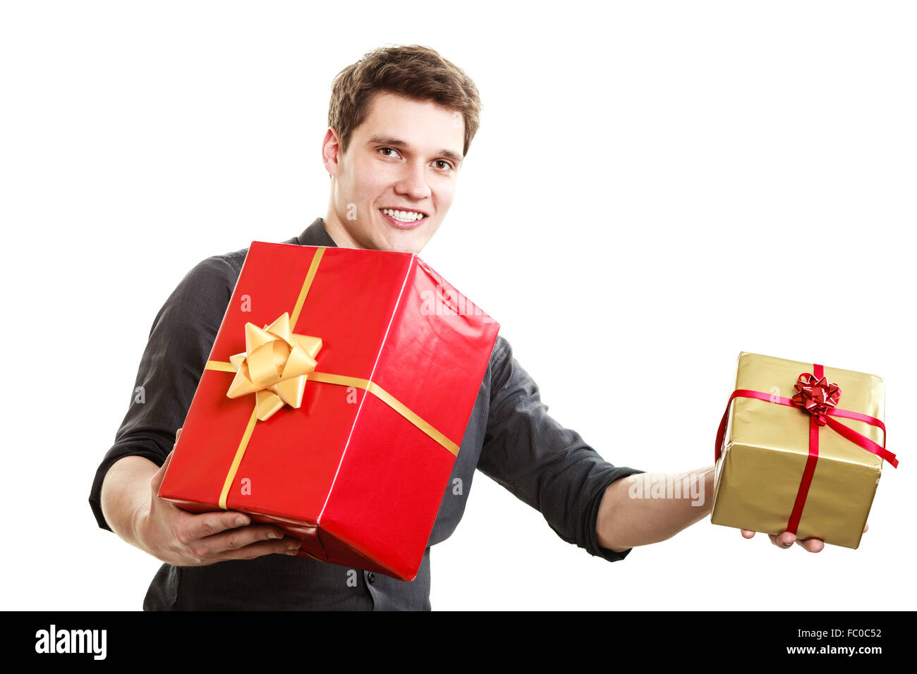 Giving of gifts hi-res stock photography and images - Alamy