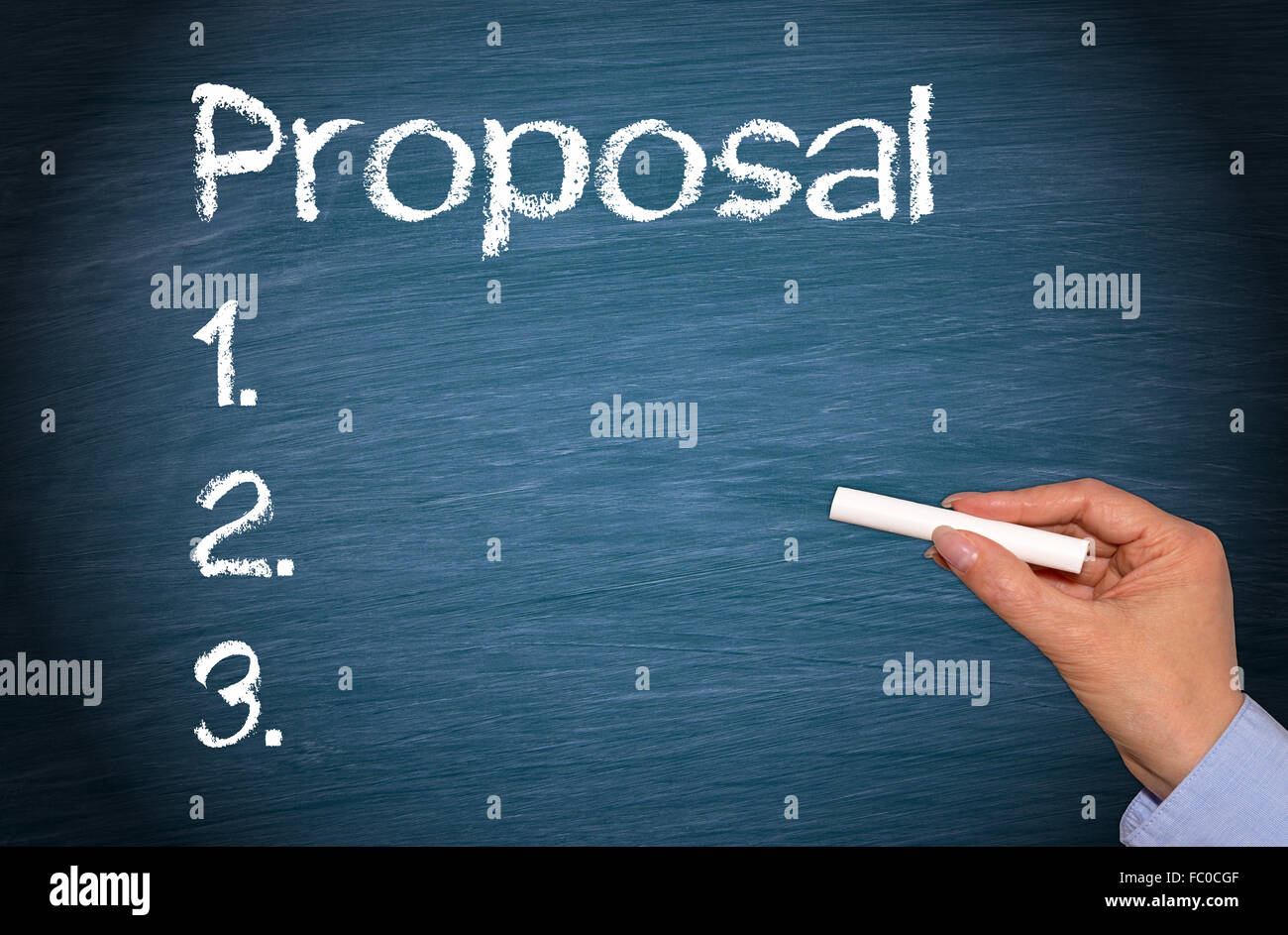 Proposal planning hi-res stock photography and images - Alamy