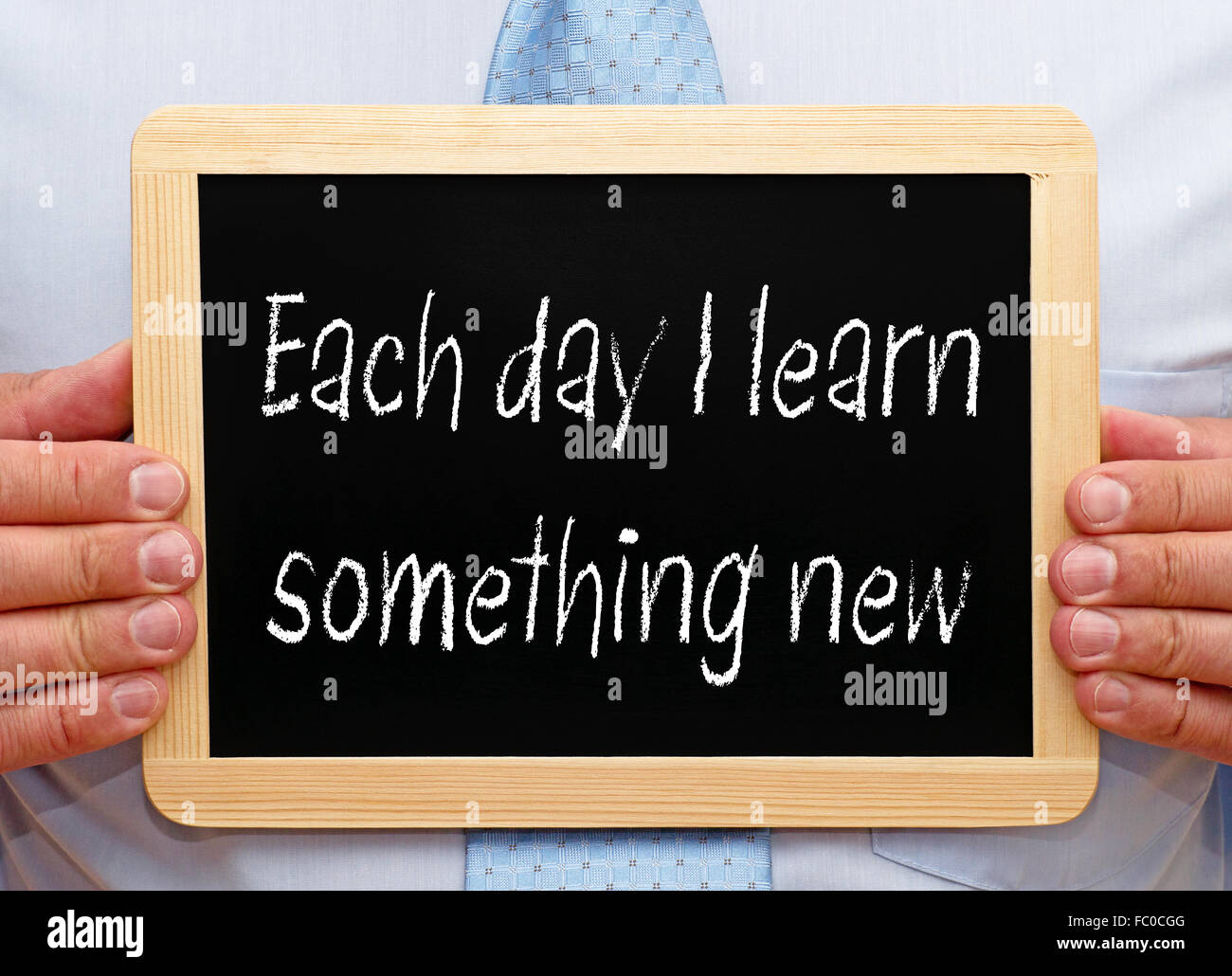 Each day I learn something new Stock Photo - Alamy
