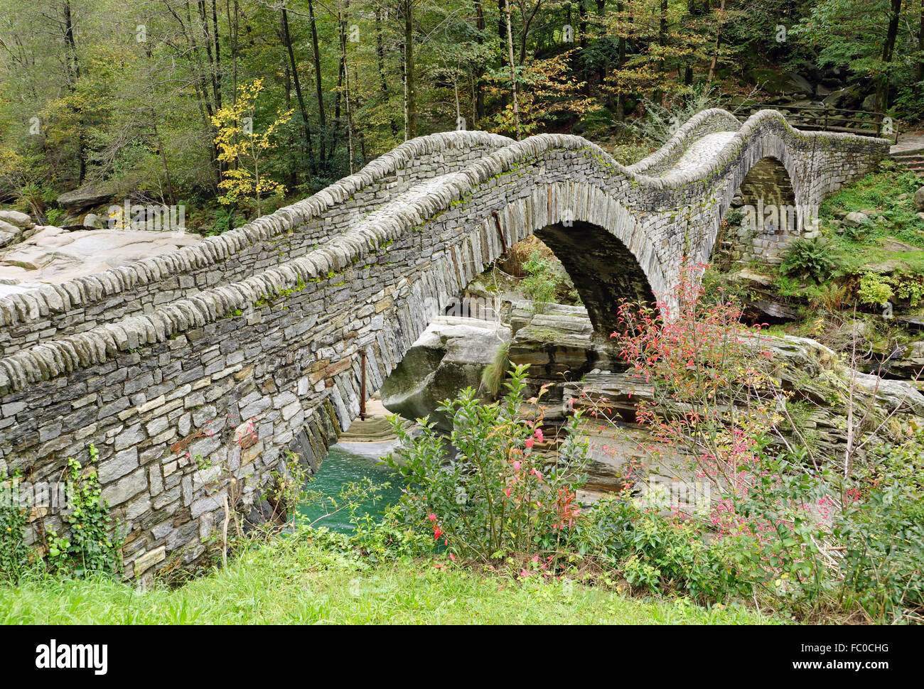 Old Stone Bridge Stock Photo - Alamy