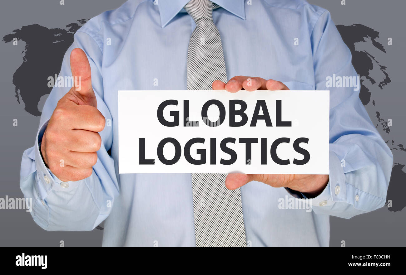 International logistics supply chain concept hi-res stock photography ...