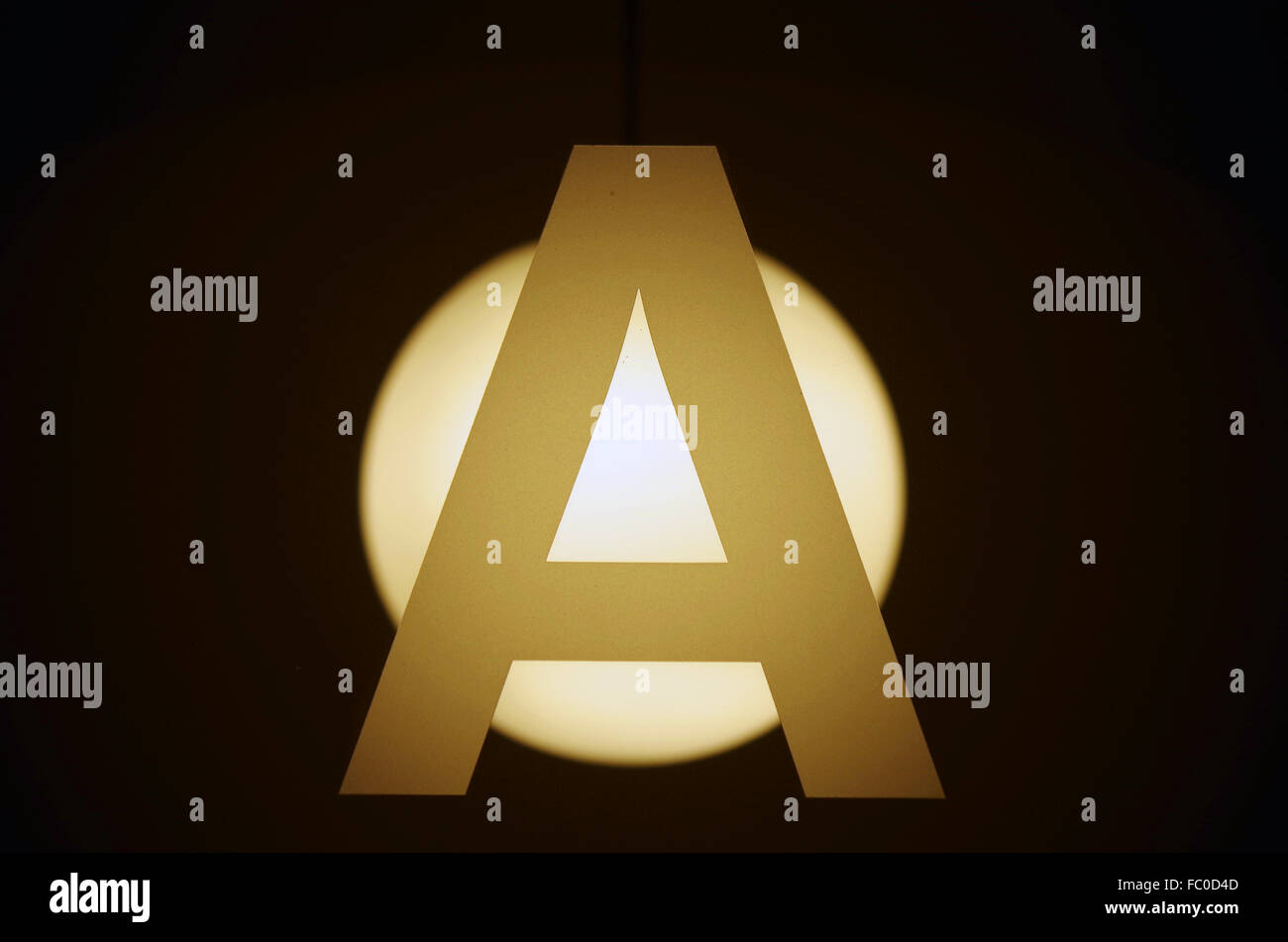 Lighted letter hi-res stock photography and images - Alamy