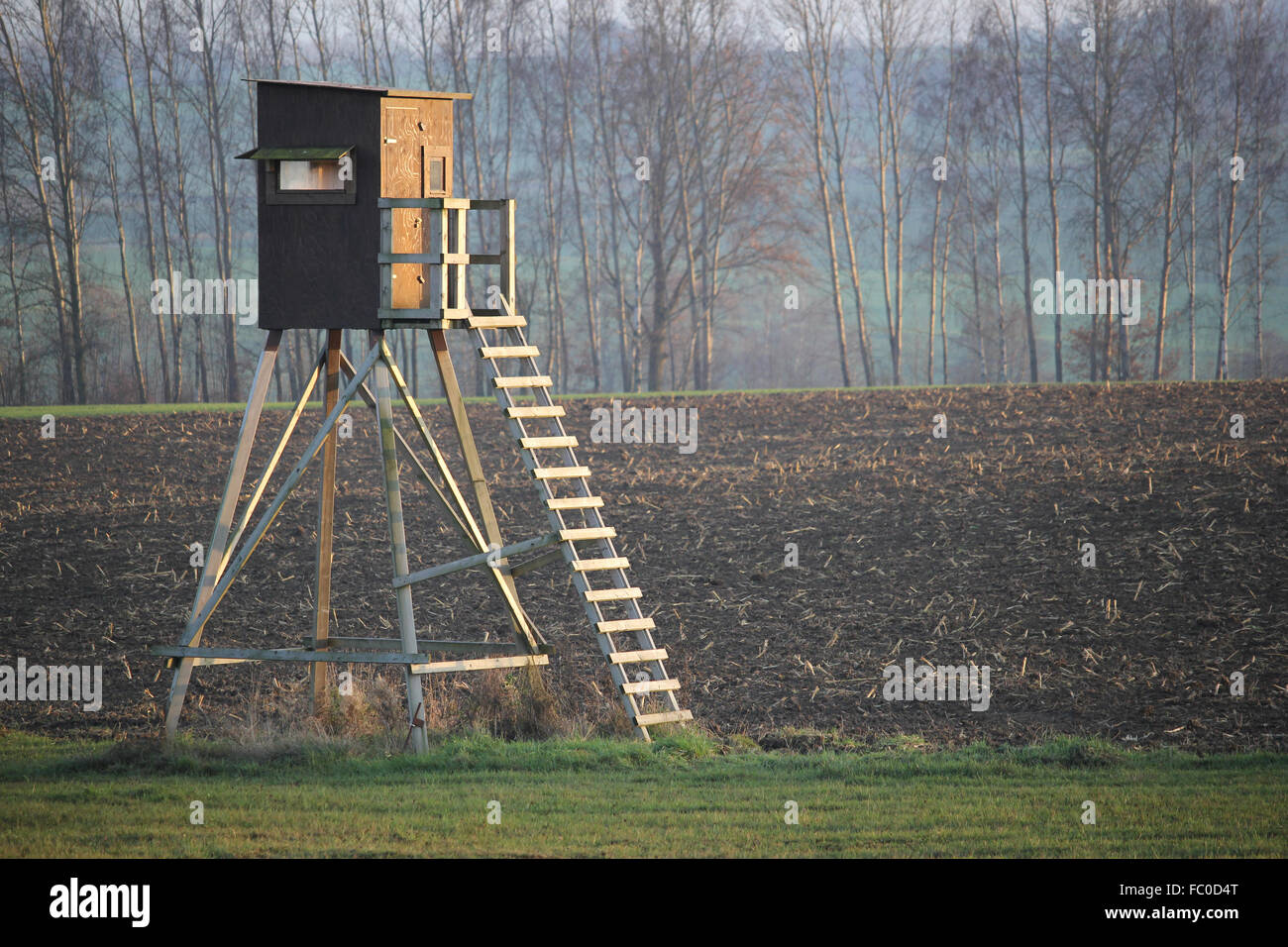 Jagdrevier jagdstand hi-res stock photography and images - Alamy