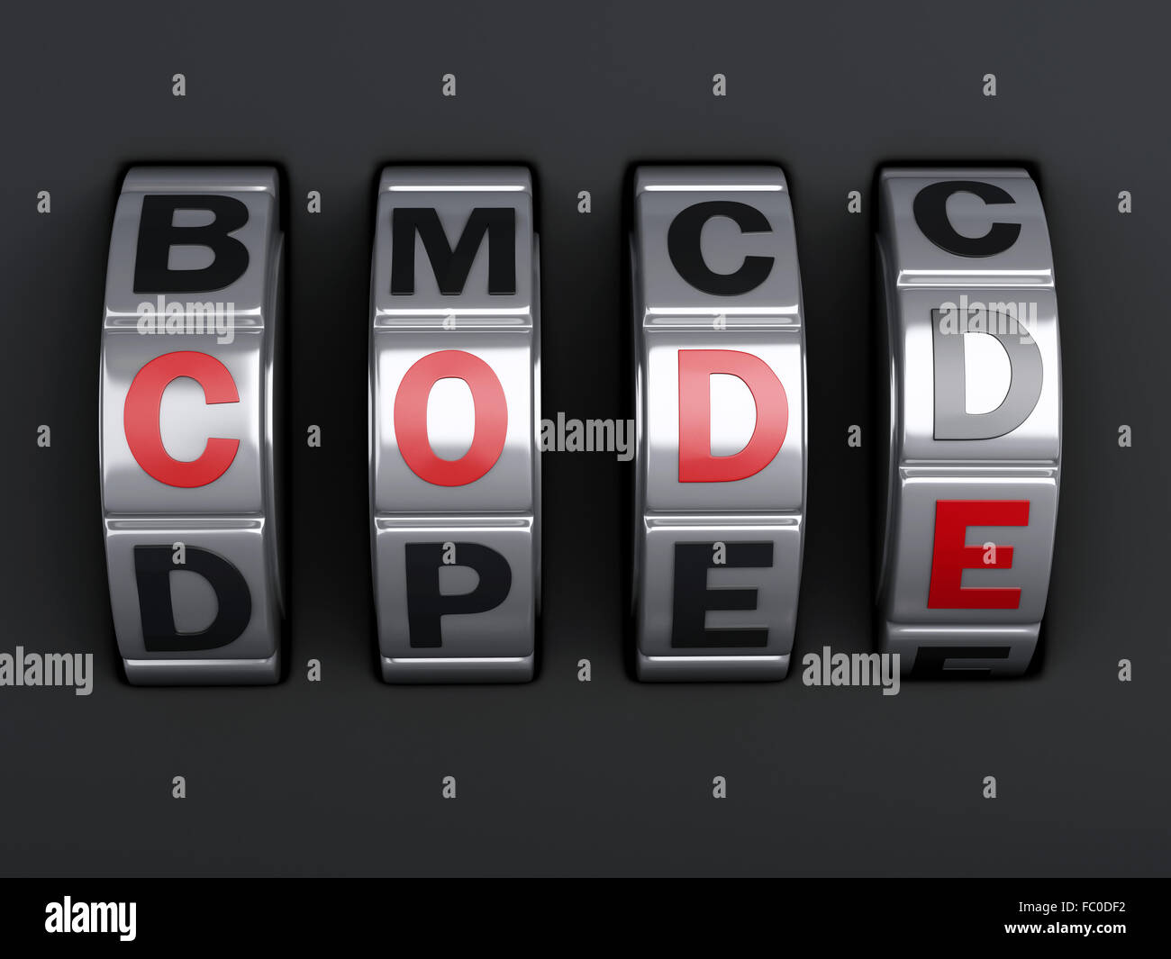 Number letter combination hi-res stock photography and images - Alamy