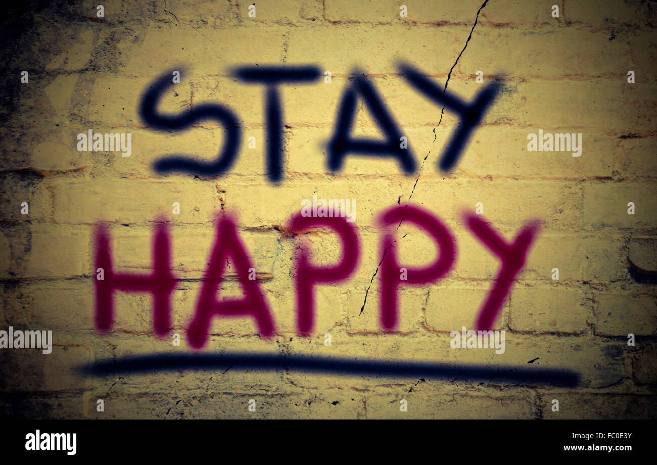 Stay happy hi-res stock photography and images - Alamy
