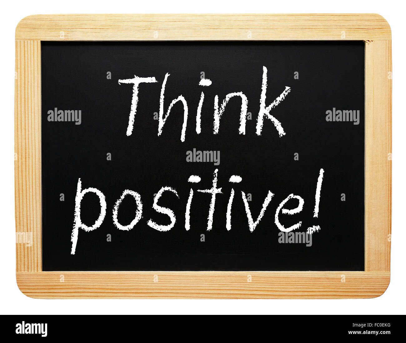 Think positive ! Stock Photo - Alamy