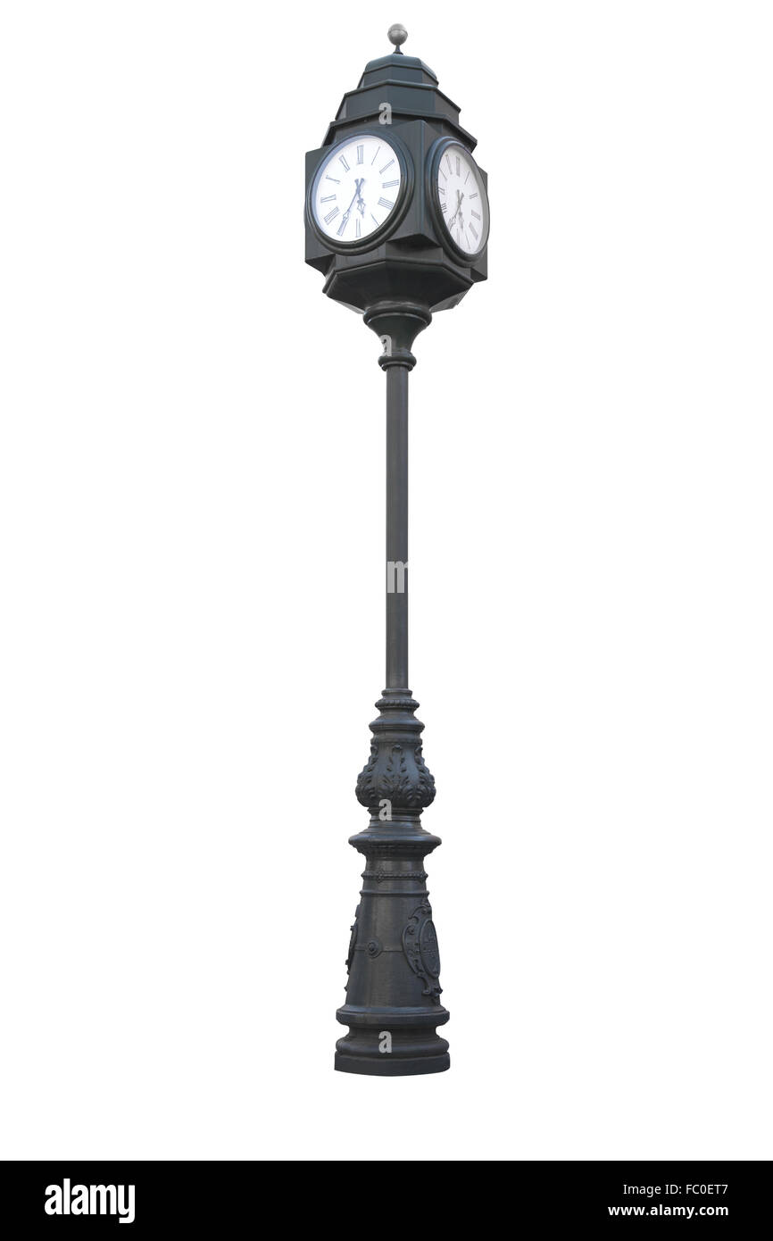 Pole clock hi-res stock photography and images - Alamy