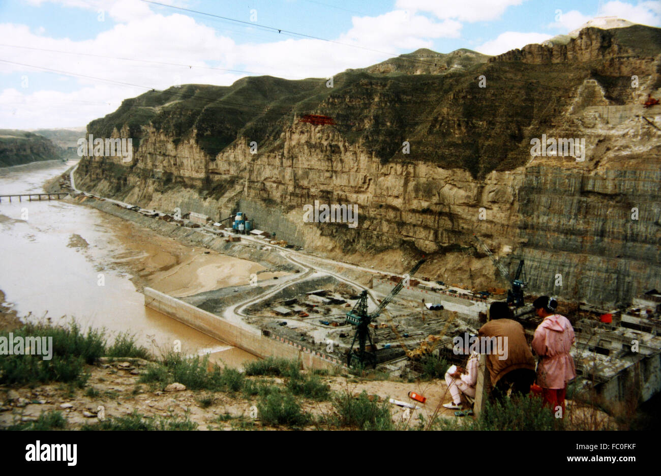 The old Cow Bay Pianguan Country Xin zhou City Shanxi Province Stock ...