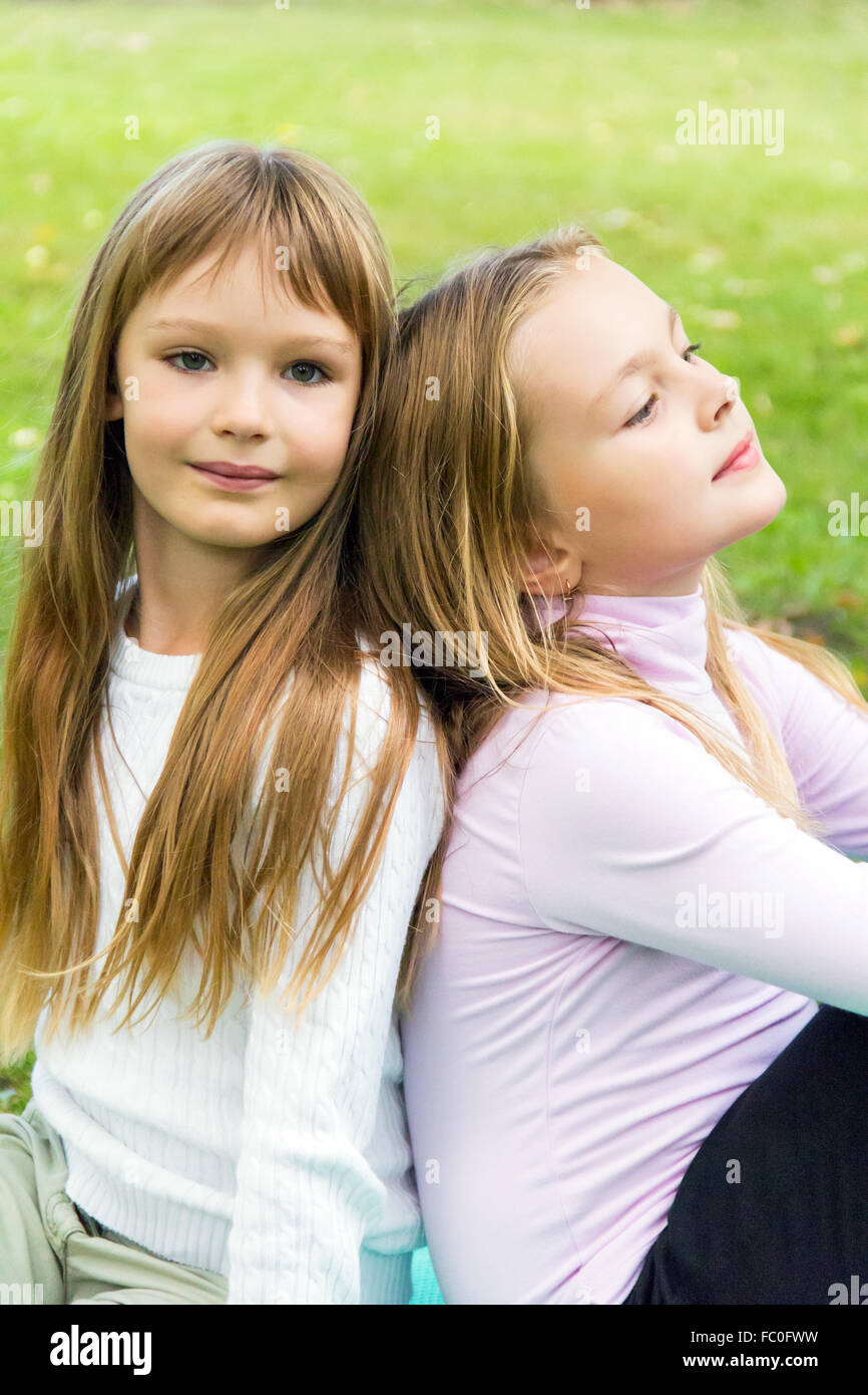 Cute two girls Stock Photo - Alamy Cute two girls Stock Photo - Alamy