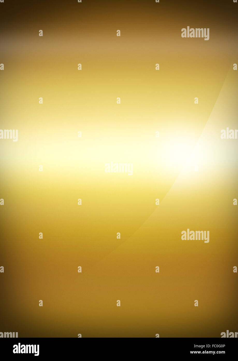 Gold polished metal background texture Stock Photo - Alamy