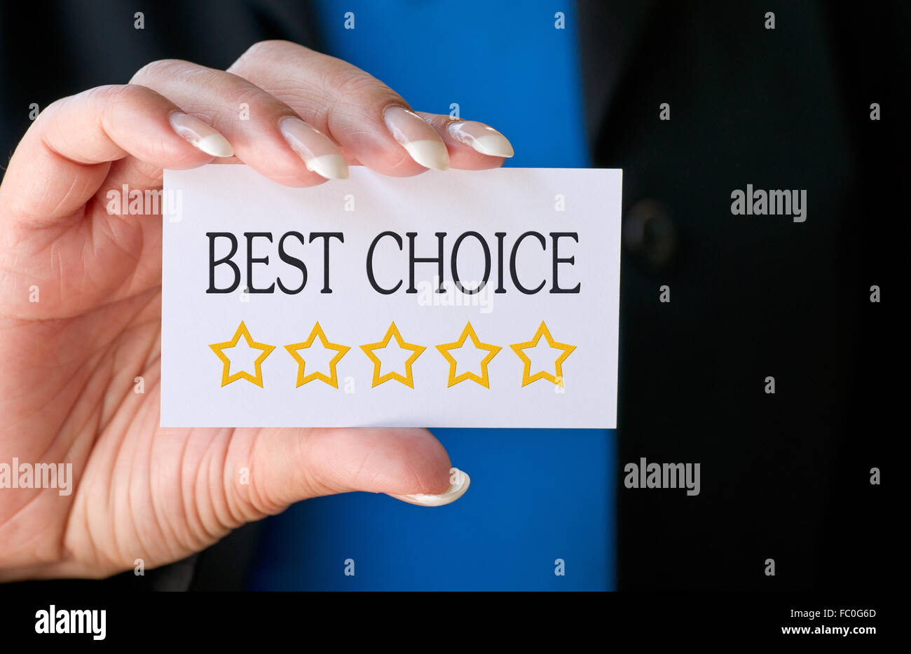 Ranking business five golden stars hi-res stock photography and images ...