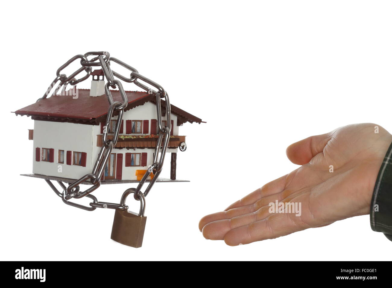 hand and home Stock Photo - Alamy