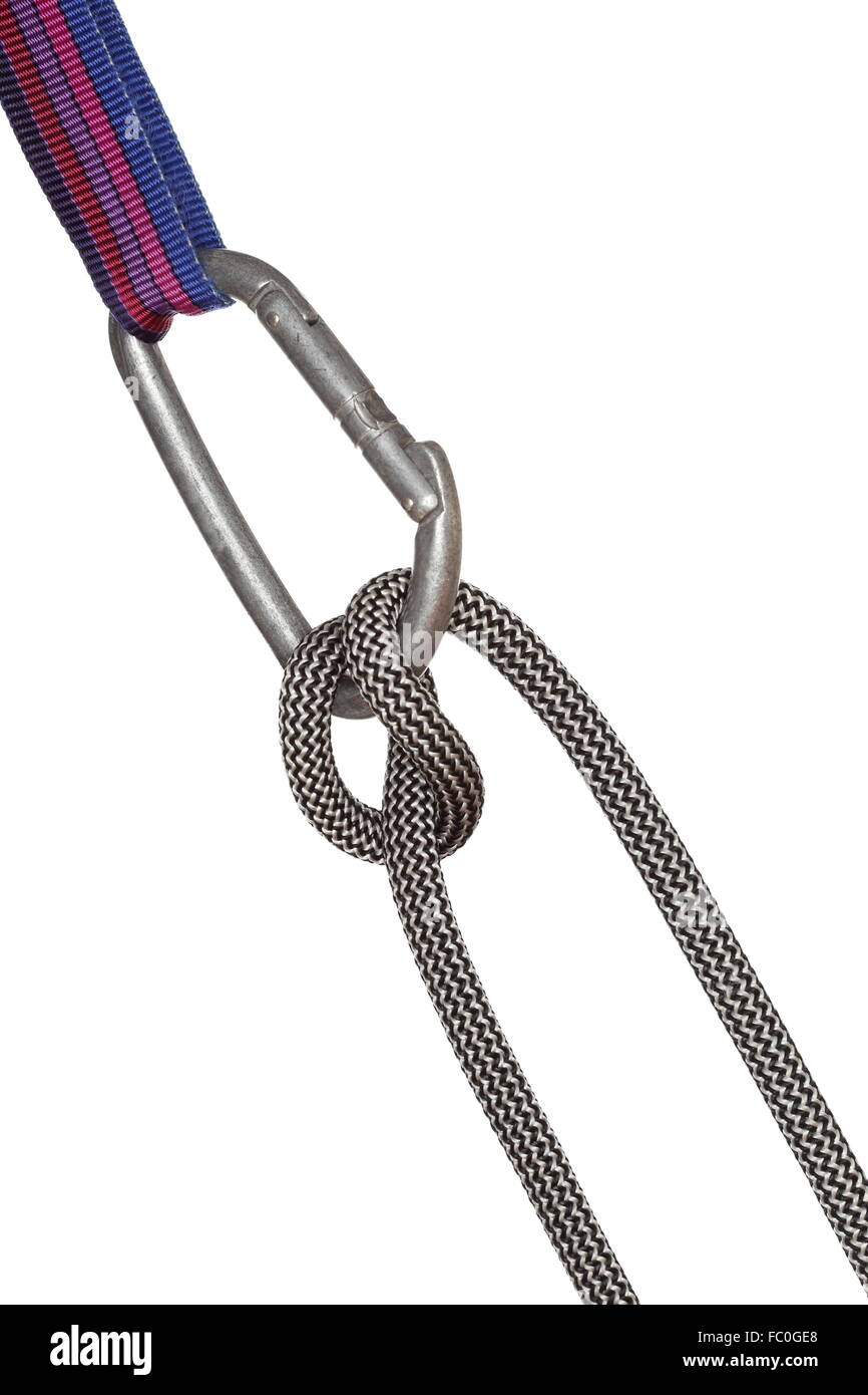 security with rope knot Stock Photo - Alamy