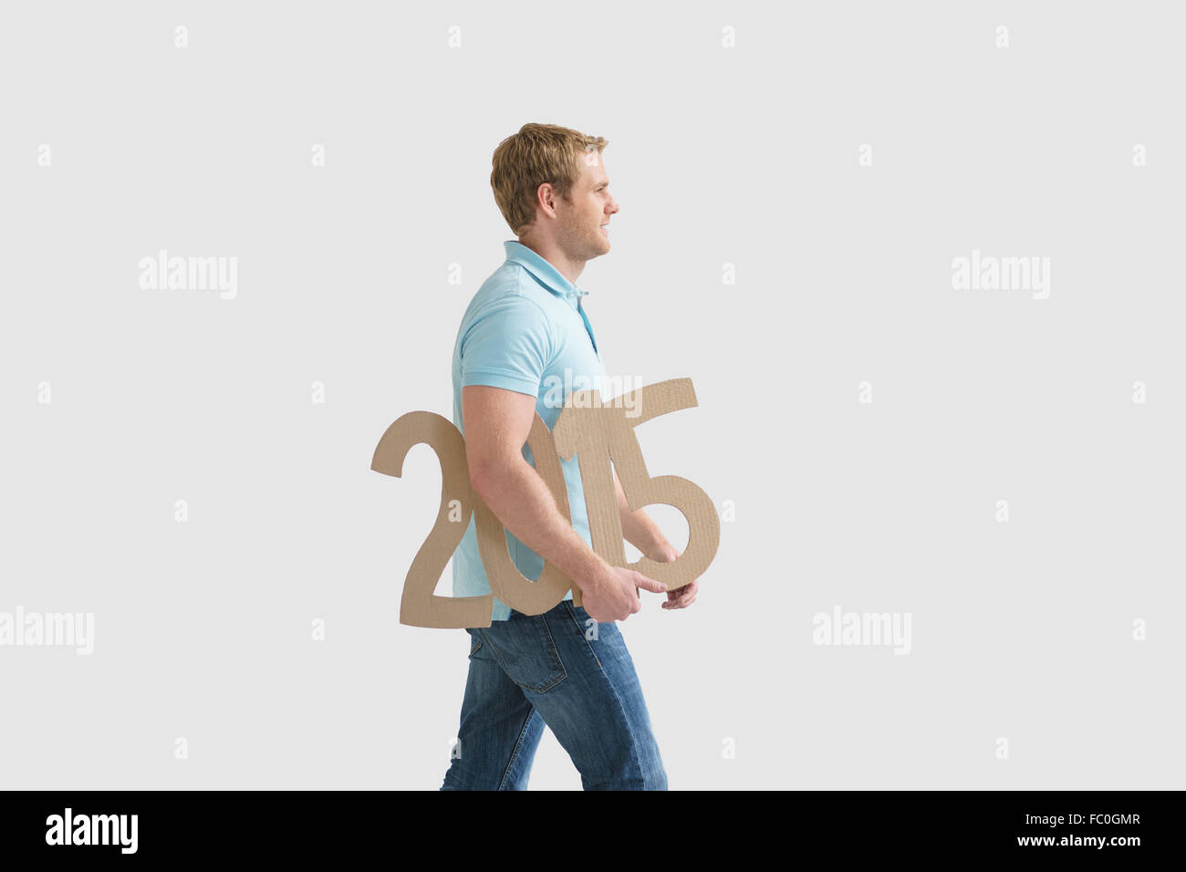 White person with sign hi-res stock photography and images - Alamy