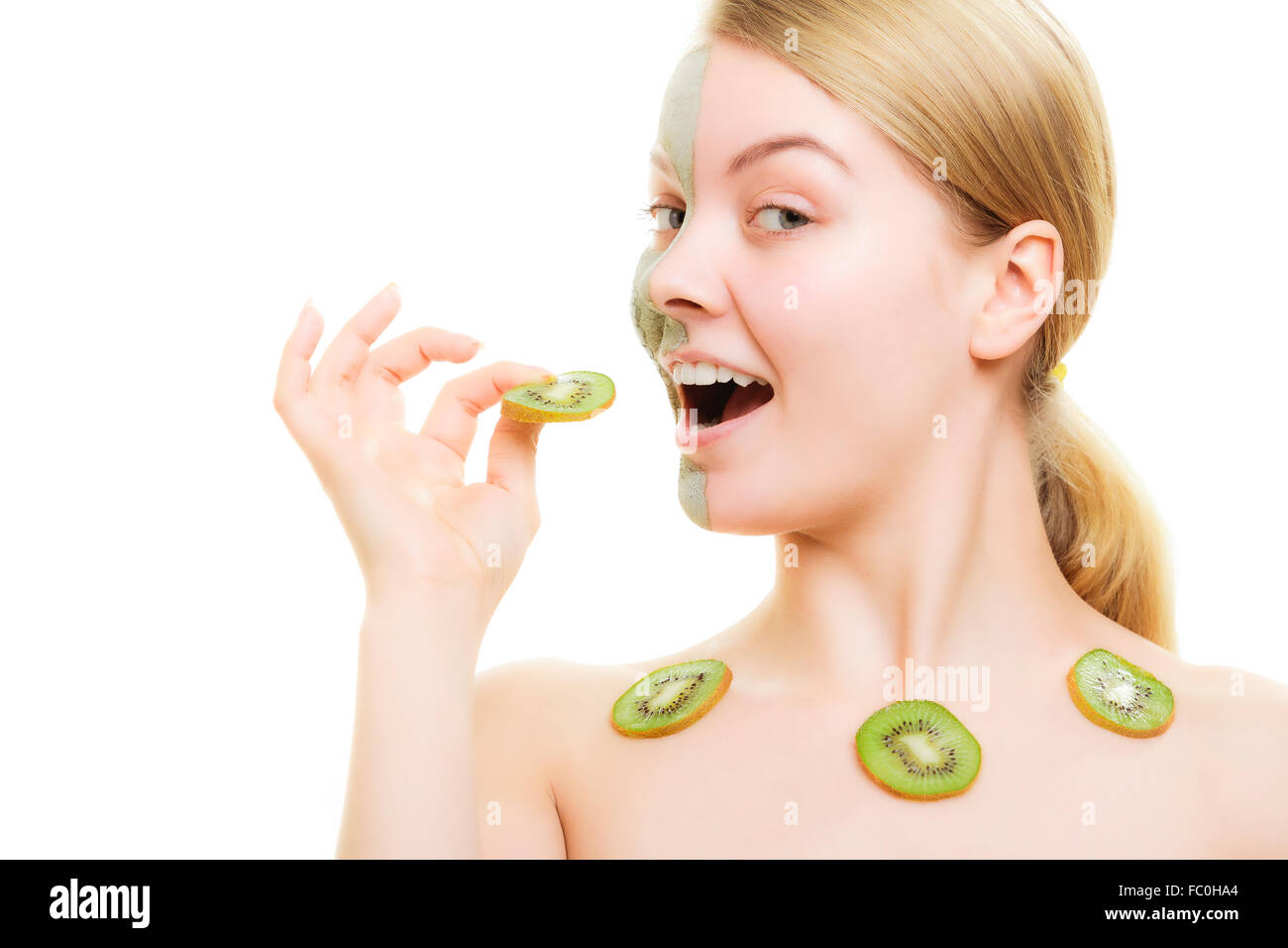 Girl eating clay hi-res stock photography and images - Alamy