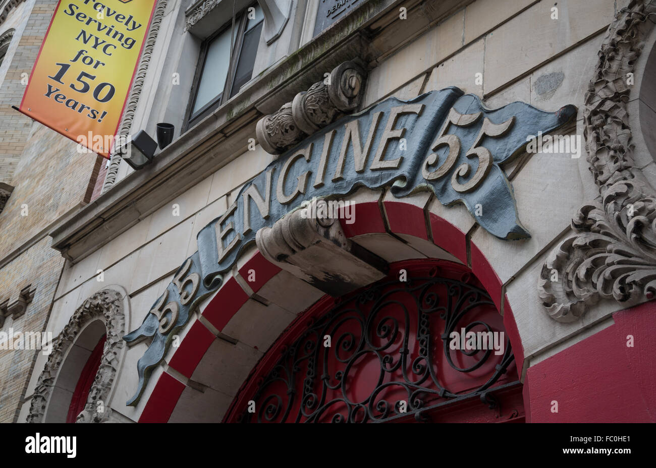 Fire station engine sign hi-res stock photography and images - Alamy