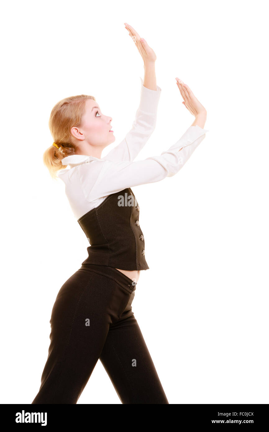 Pushing away hi-res stock photography and images - Alamy