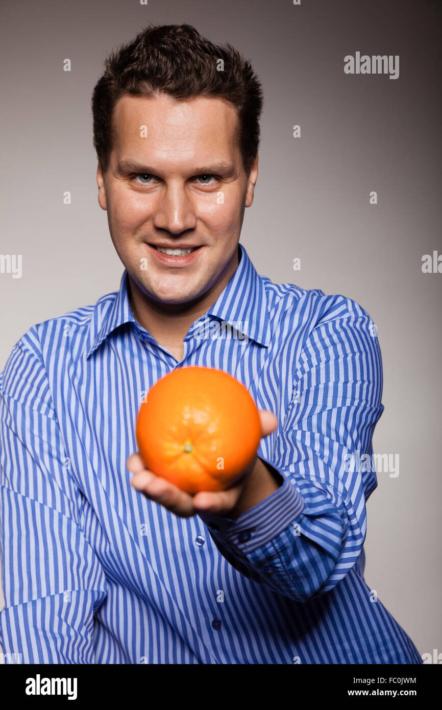 Orange man hi-res stock photography and images - Alamy