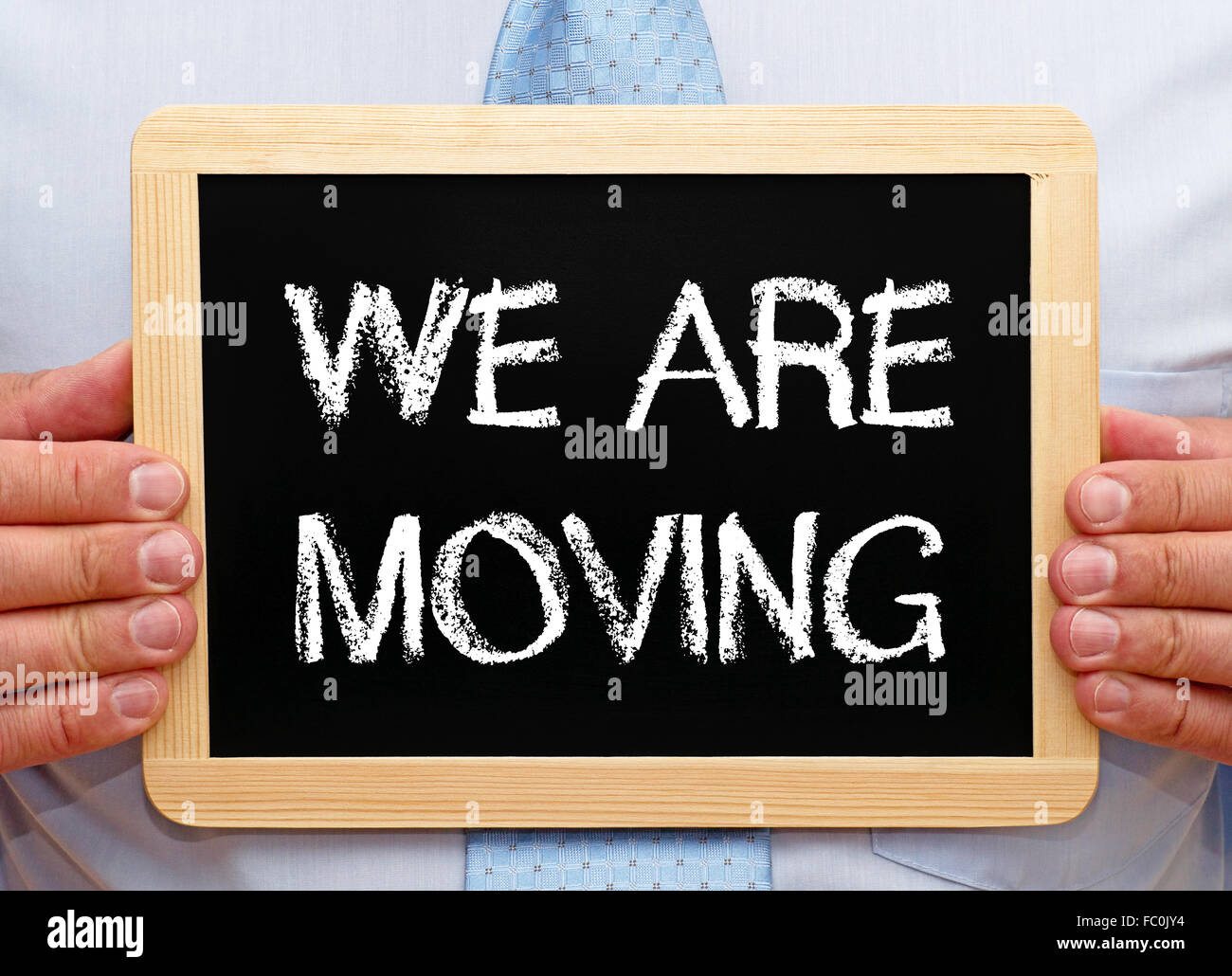 We are moving Stock Photo - Alamy