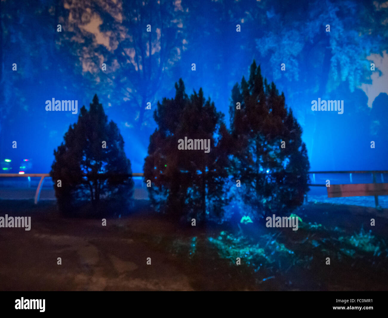 Blue halo hi-res stock photography and images - Alamy