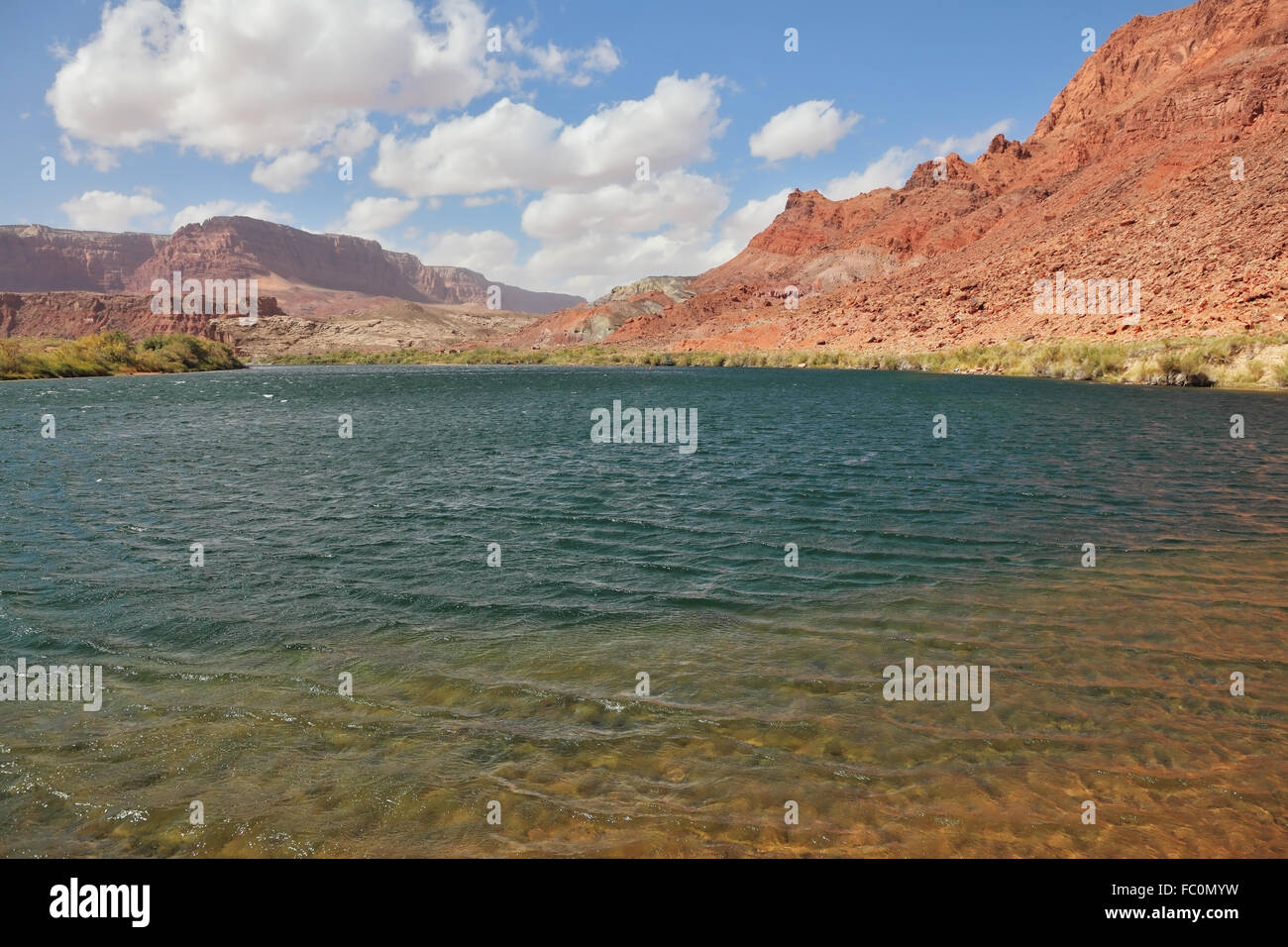 Cold water of the Colorado River Stock Photo - Alamy