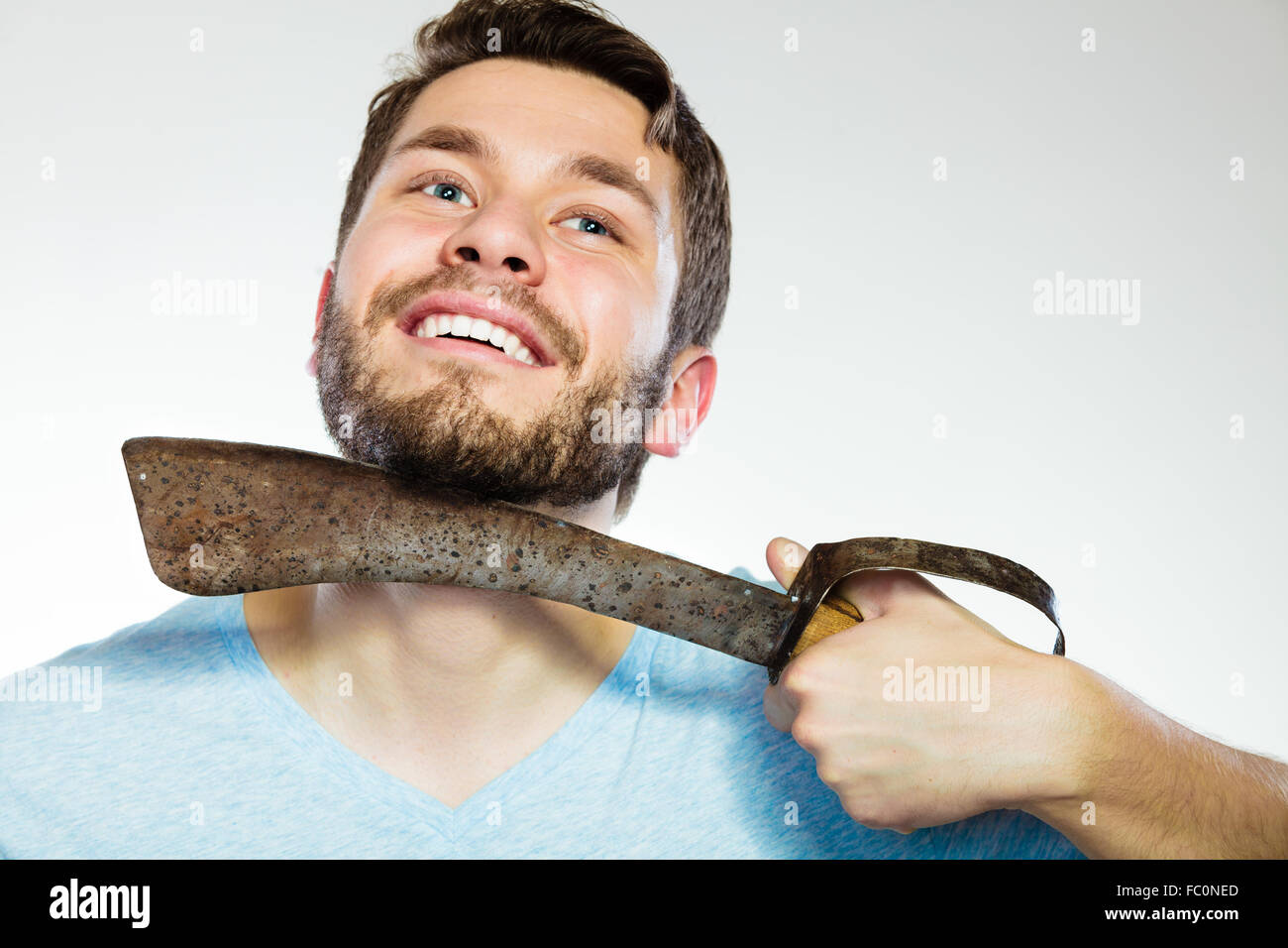 Knife cut skin hi-res stock photography and images - Alamy