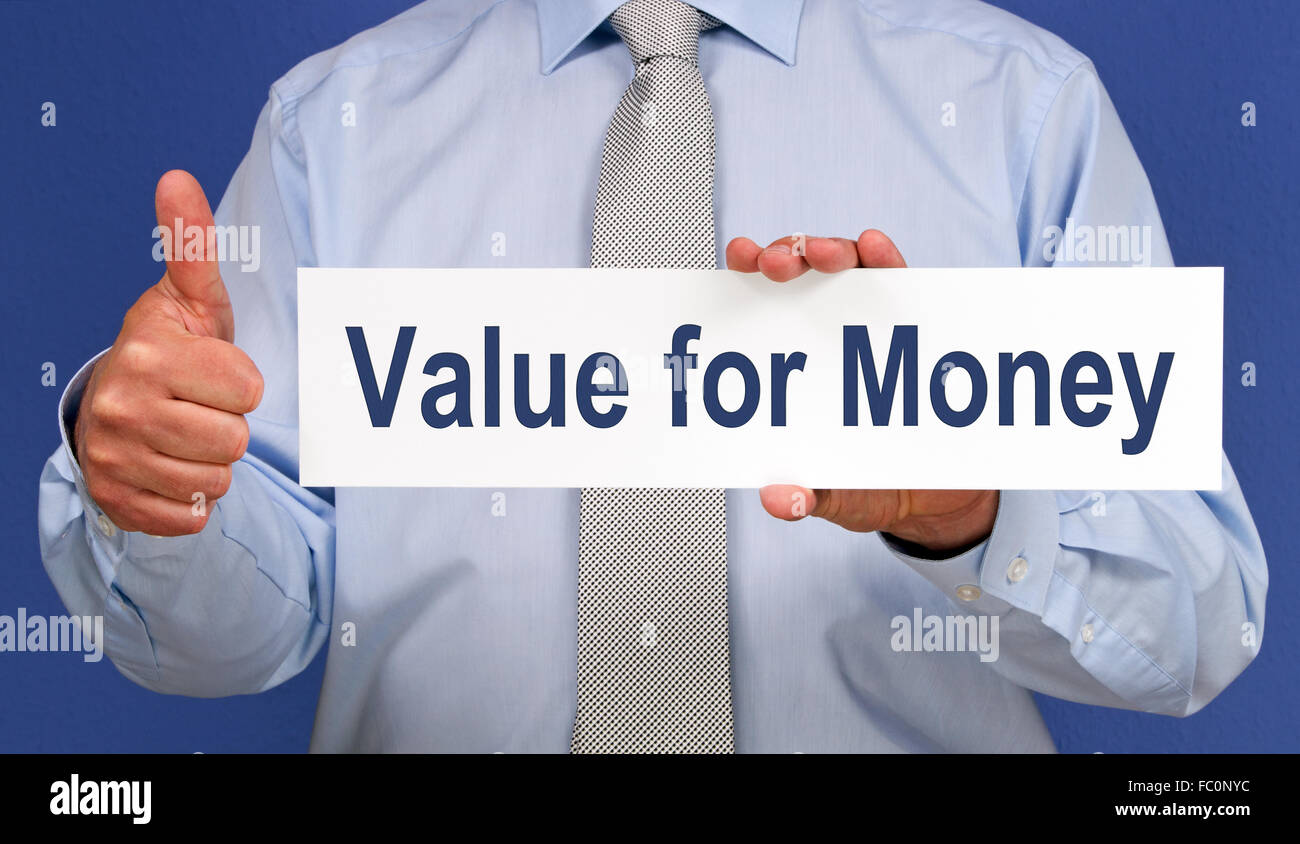 Value for Money Stock Photo - Alamy