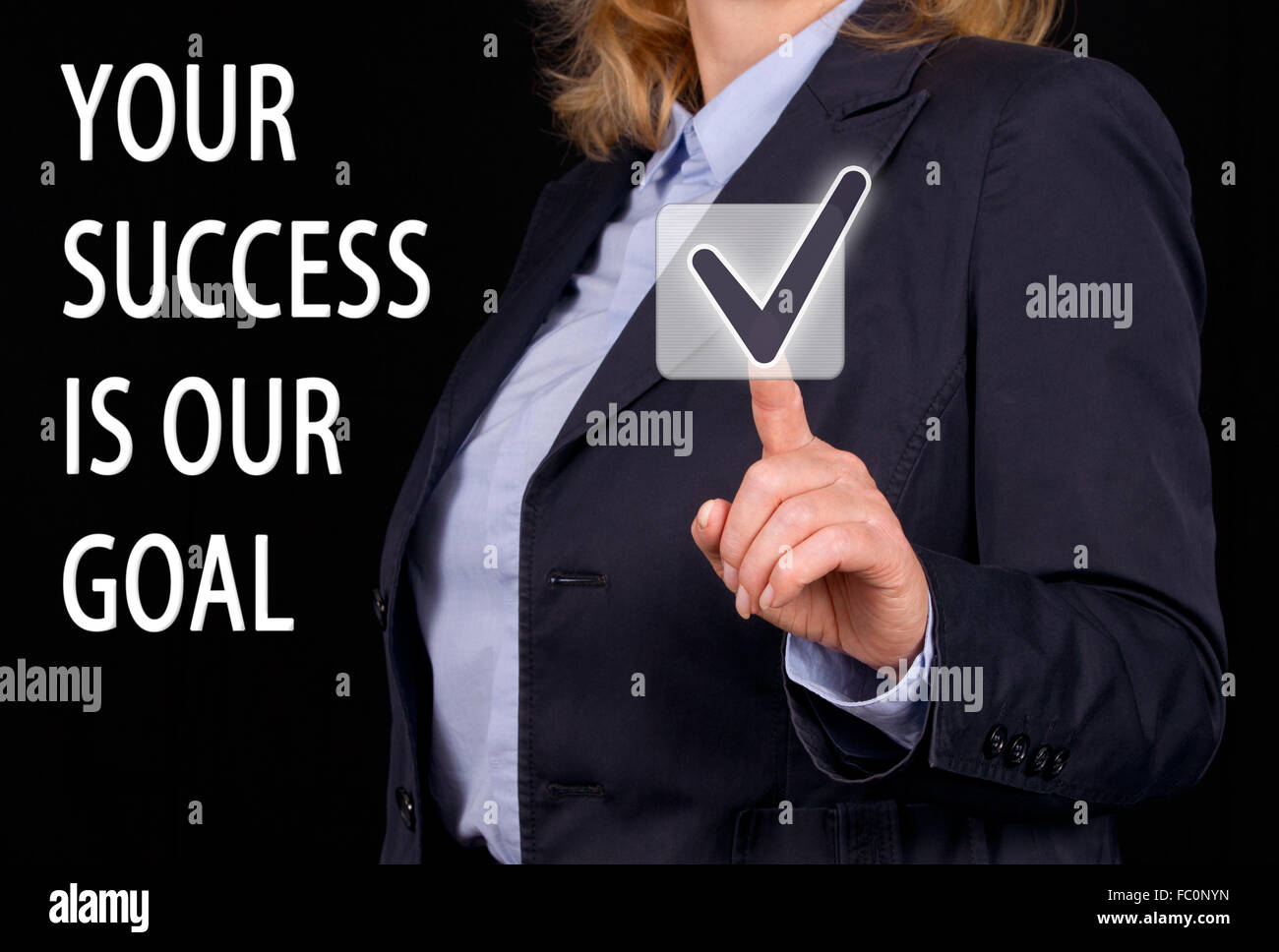 Your Success is our Goal Stock Photo - Alamy