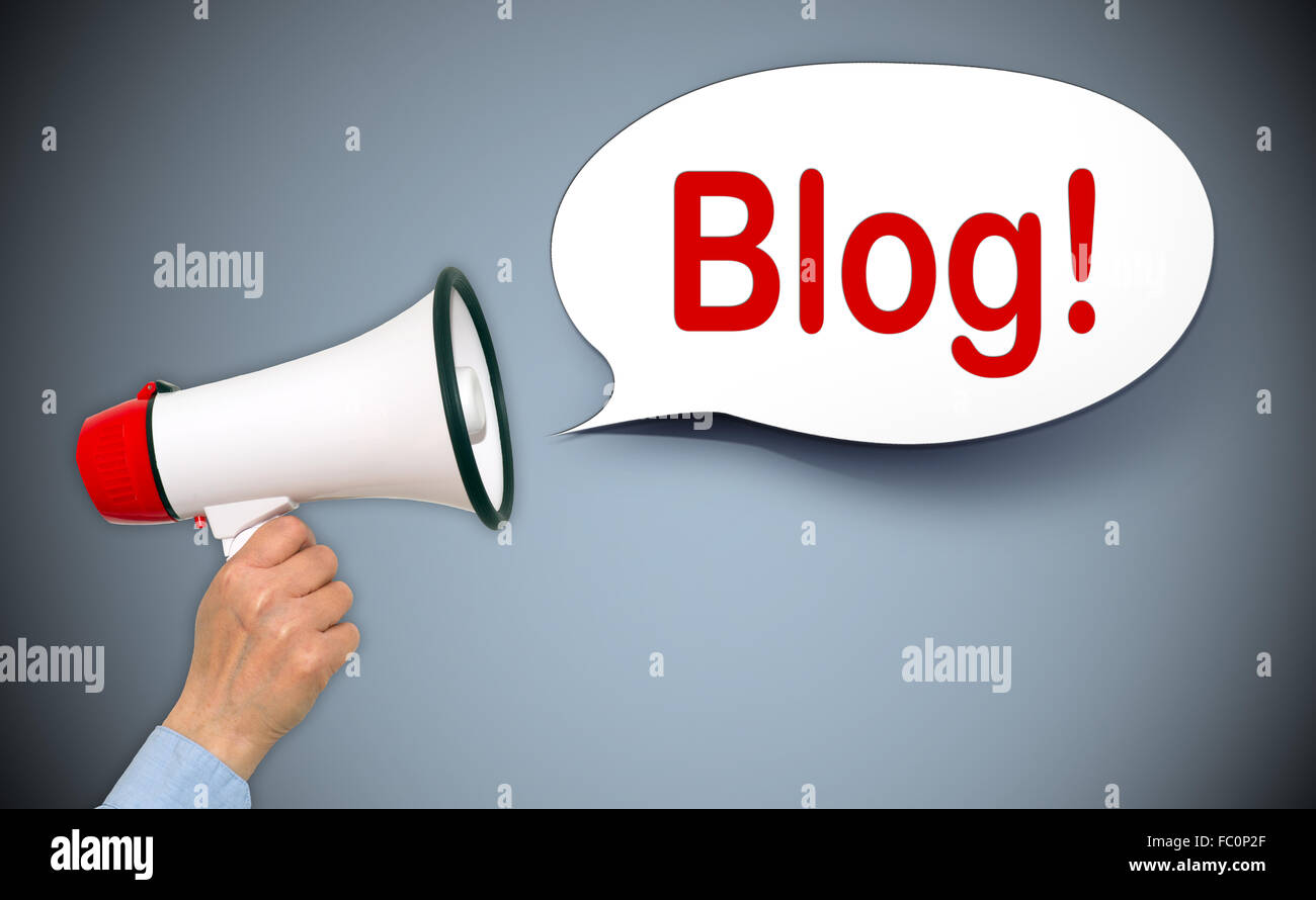 Blog client text hi-res stock photography and images - Alamy