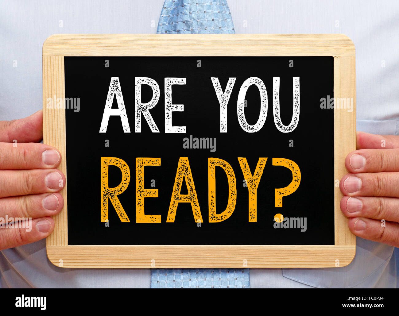 Are you ready Stock Photo - Alamy