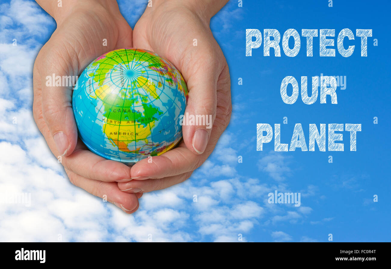 Protect our Planet Stock Photo - Alamy