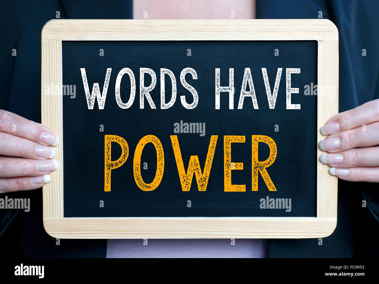 Power of words speech hi-res stock photography and images - Alamy