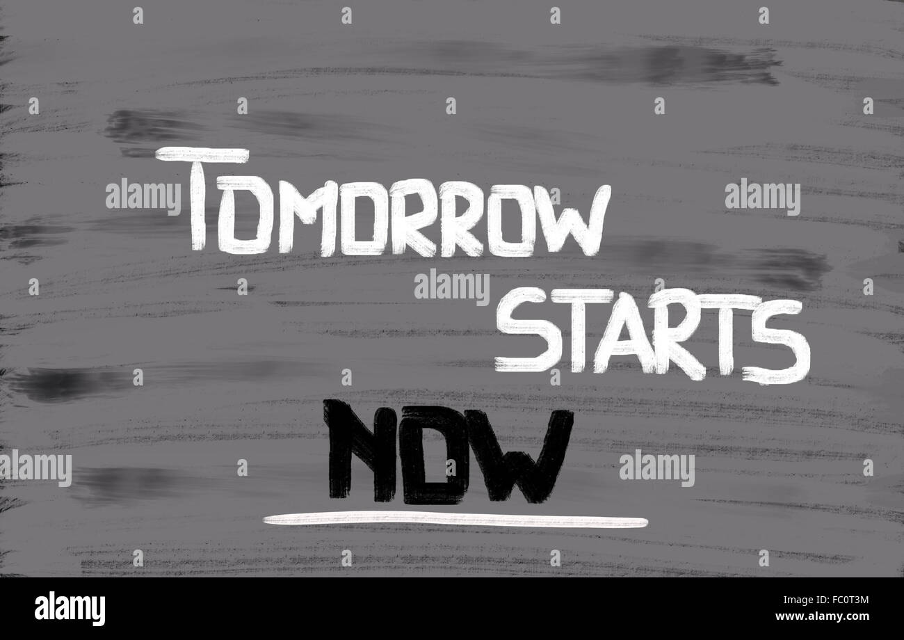 Which starts tomorrow hi-res stock photography and images - Alamy