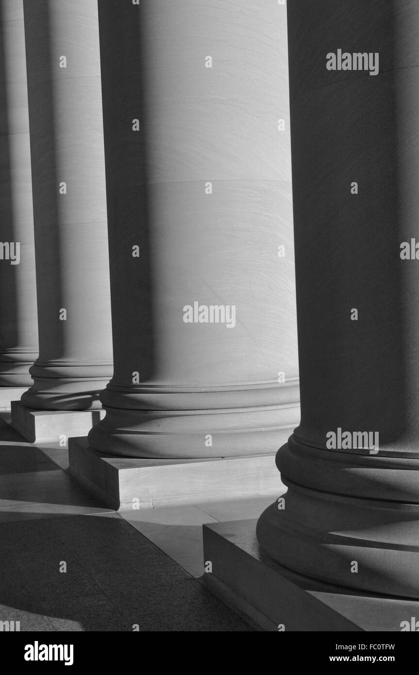 Washington dc usa ionic columns hi-res stock photography and images - Alamy