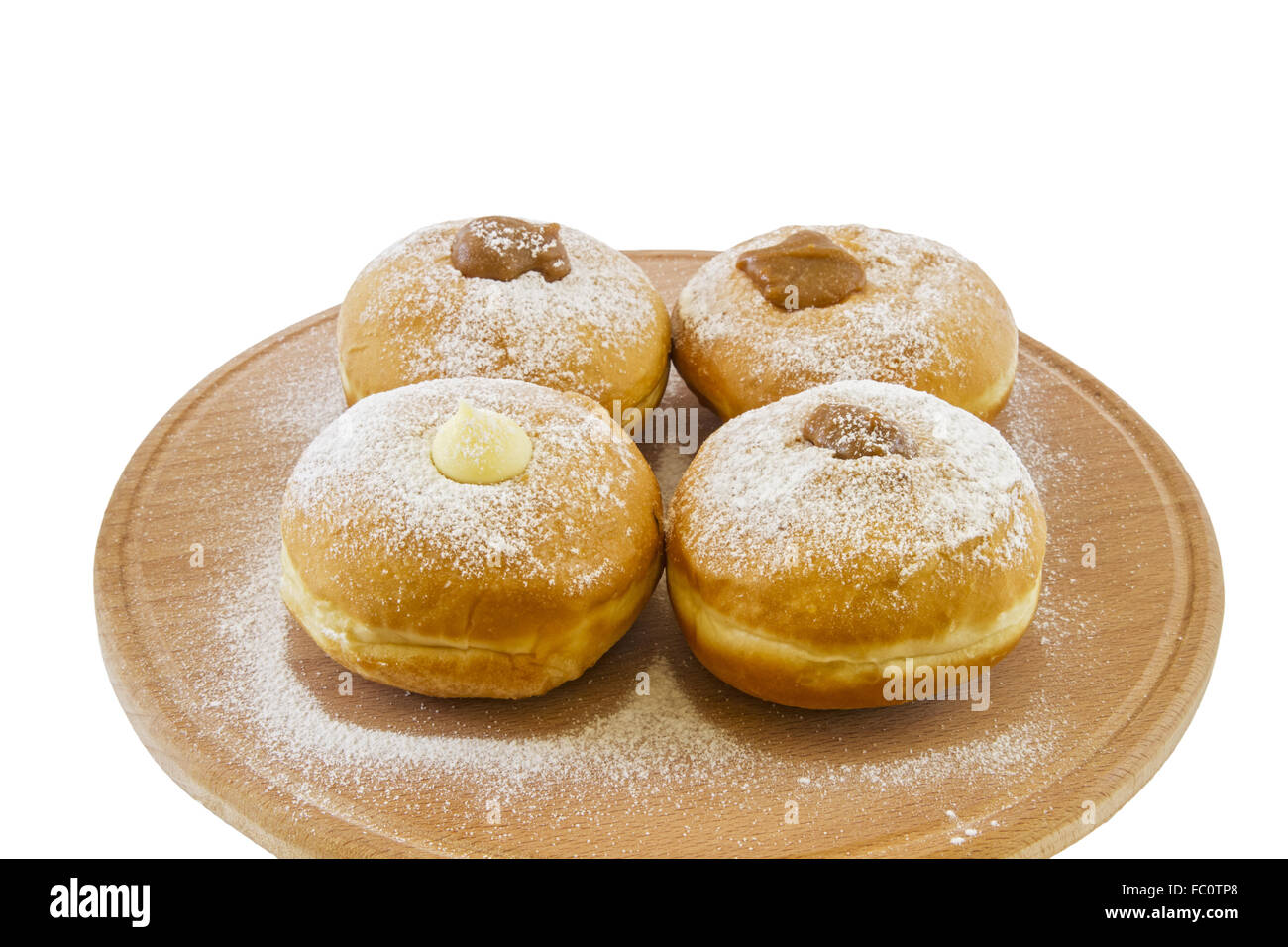 Hanukkah menorah traditional food hi-res stock photography and images ...