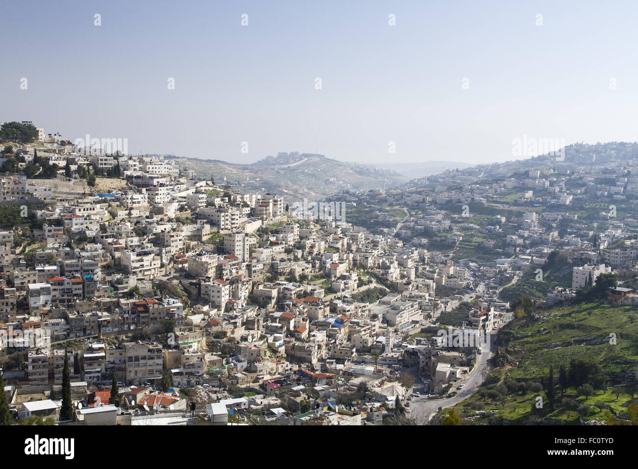 Silwan Village in Jerusalem Stock Photo - Alamy